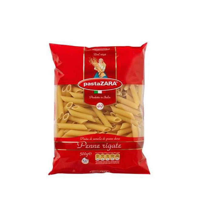 Pasta zara penne rigate 500g – MyJam Food