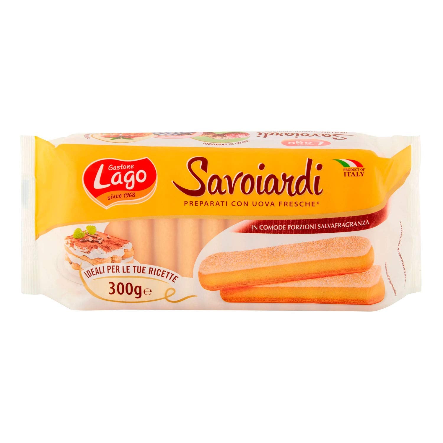 Gastone Lago Savoiardi Lady Fingers 300g – MyJam Food