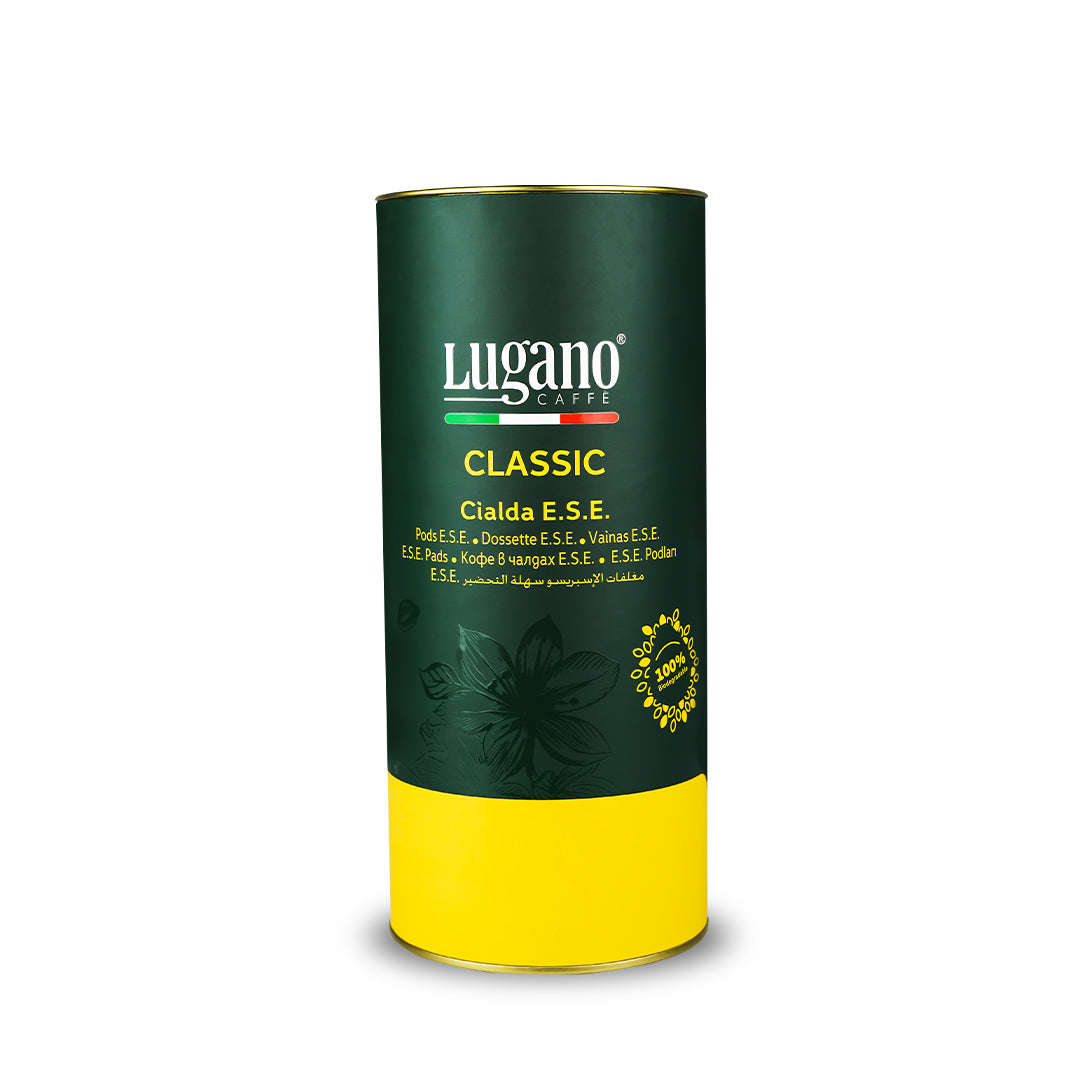 LUGANO ESE Espresso Pods - Compostable Espresso Pods - Italian Coffee ...