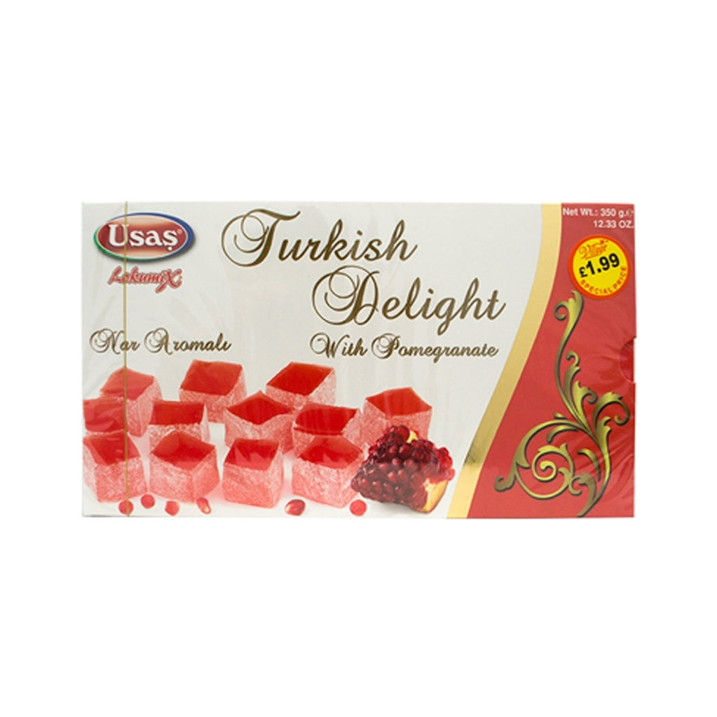 Usas Pomegranate Flavour Turkish Delight 350G – MyJam Food