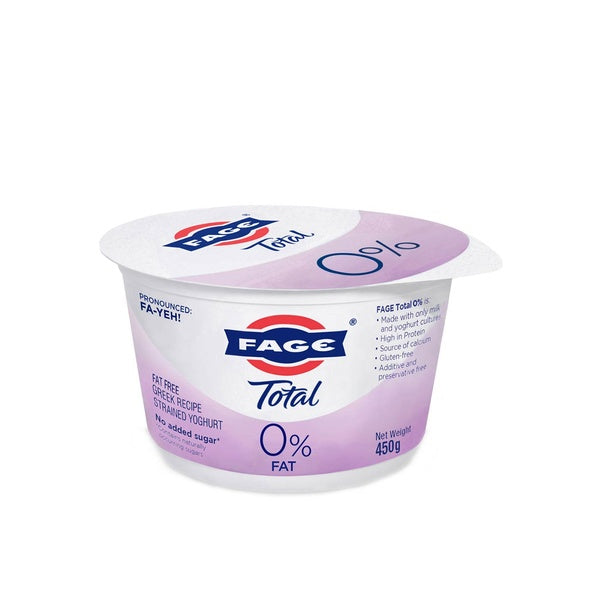Fage Total Greek Yoghurt 0% 450g – MyJam Food