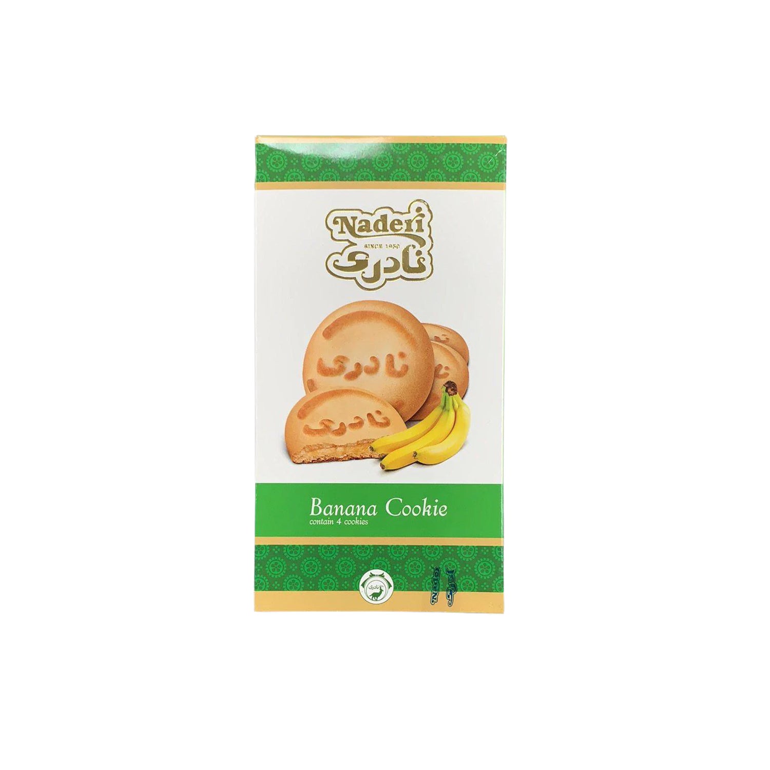 Naderi Banana Cookie 4 pcs 200g – MyJam Food