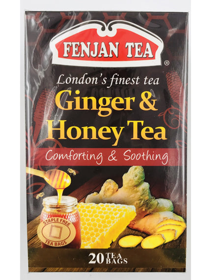 Fenjan Ginger & Honey Tea 20 Bags – MyJam Food