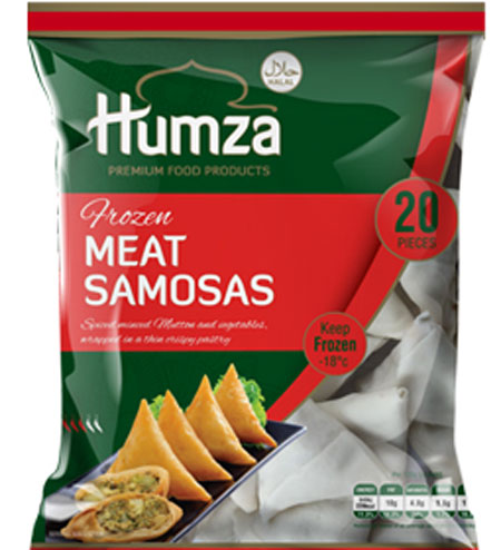 Humza Frozen Meat Samosa Halal 20Pcs – MyJam Food