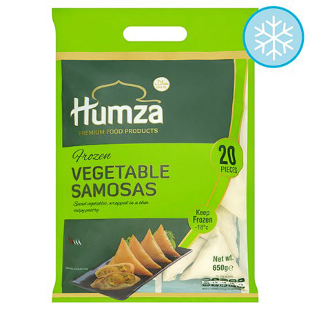 Humza Frozen Vegetable Samosa Halal 20Pcs – MyJam Food