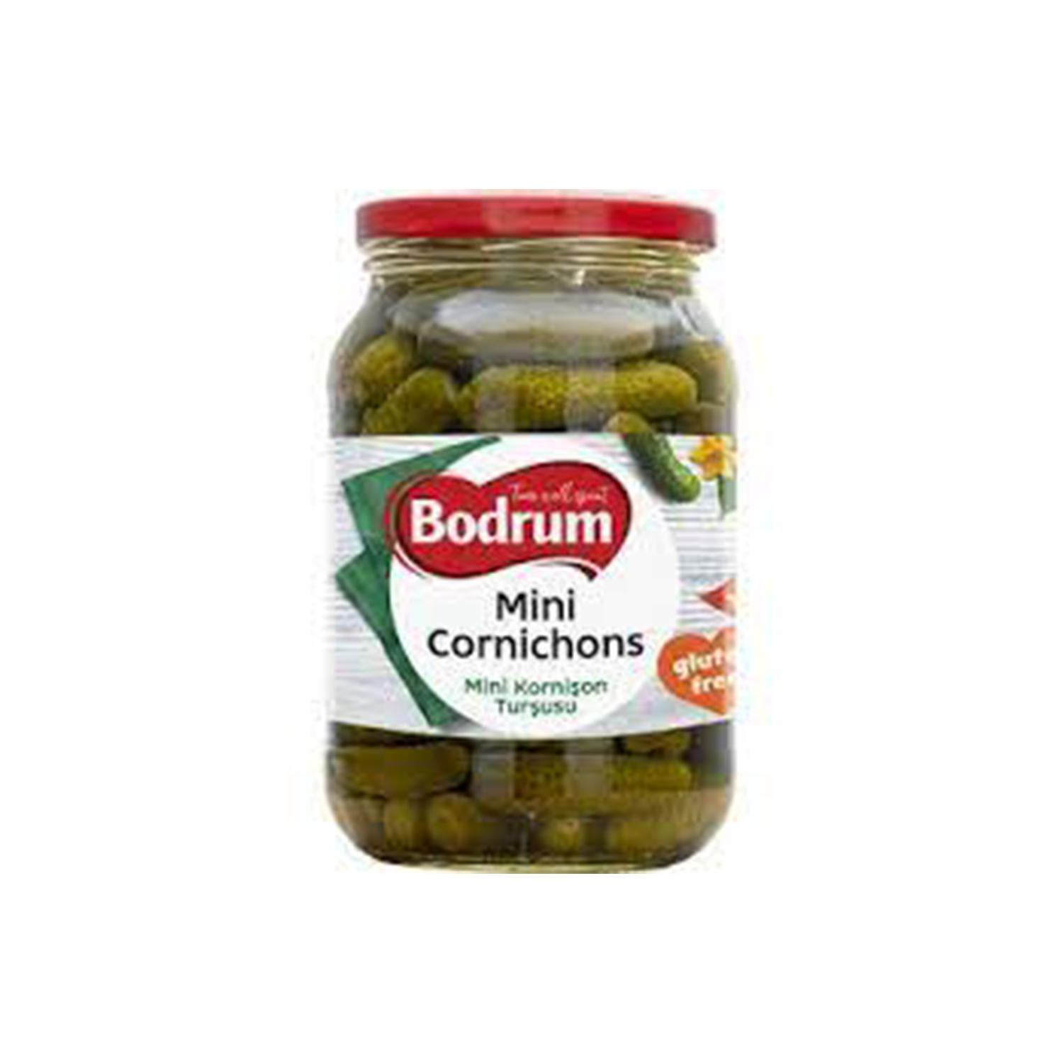 Bodrum Mini Cornichons 480g – MyJam Food