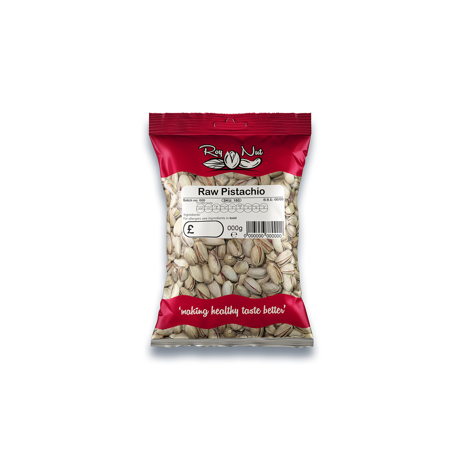 Roy Nut Jumbo Raw Pistachio 650g – MyJam Food
