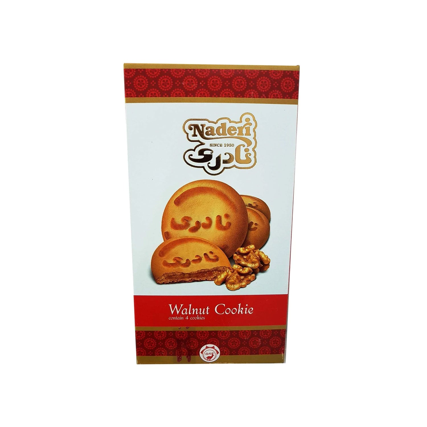 Naderi Walnut Cookie 4 pcs 200g – MyJam Food