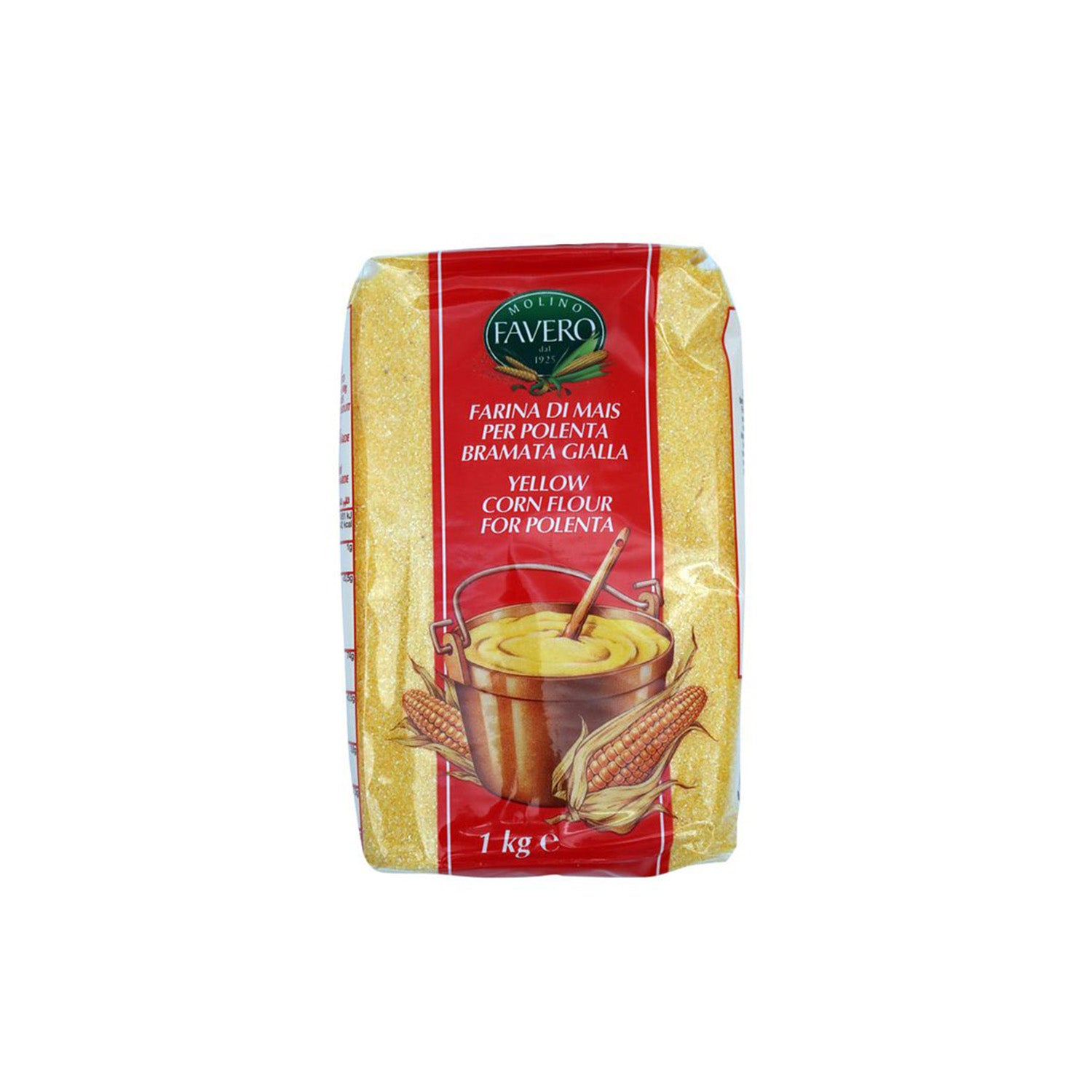 Molino Favero Yellow Corn Flour For Polenta 1Kg – MyJam Food