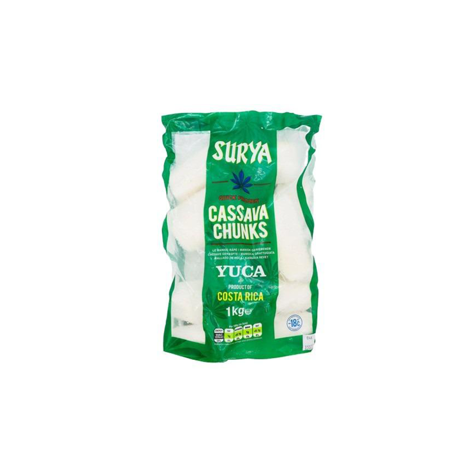 Surya Cassava Chunks 1kg – MyJam Food