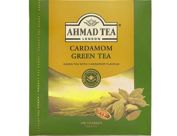 Ahmad Tea Cardamom Green Tea 100 Bags – MyJam Food