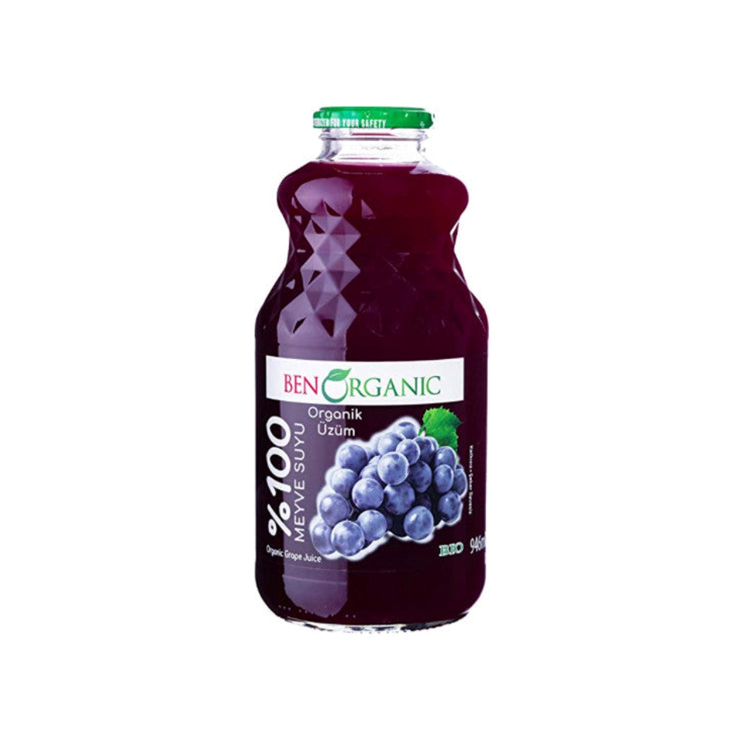 Ben Organic Grape Juice 946ml – MyJam Food