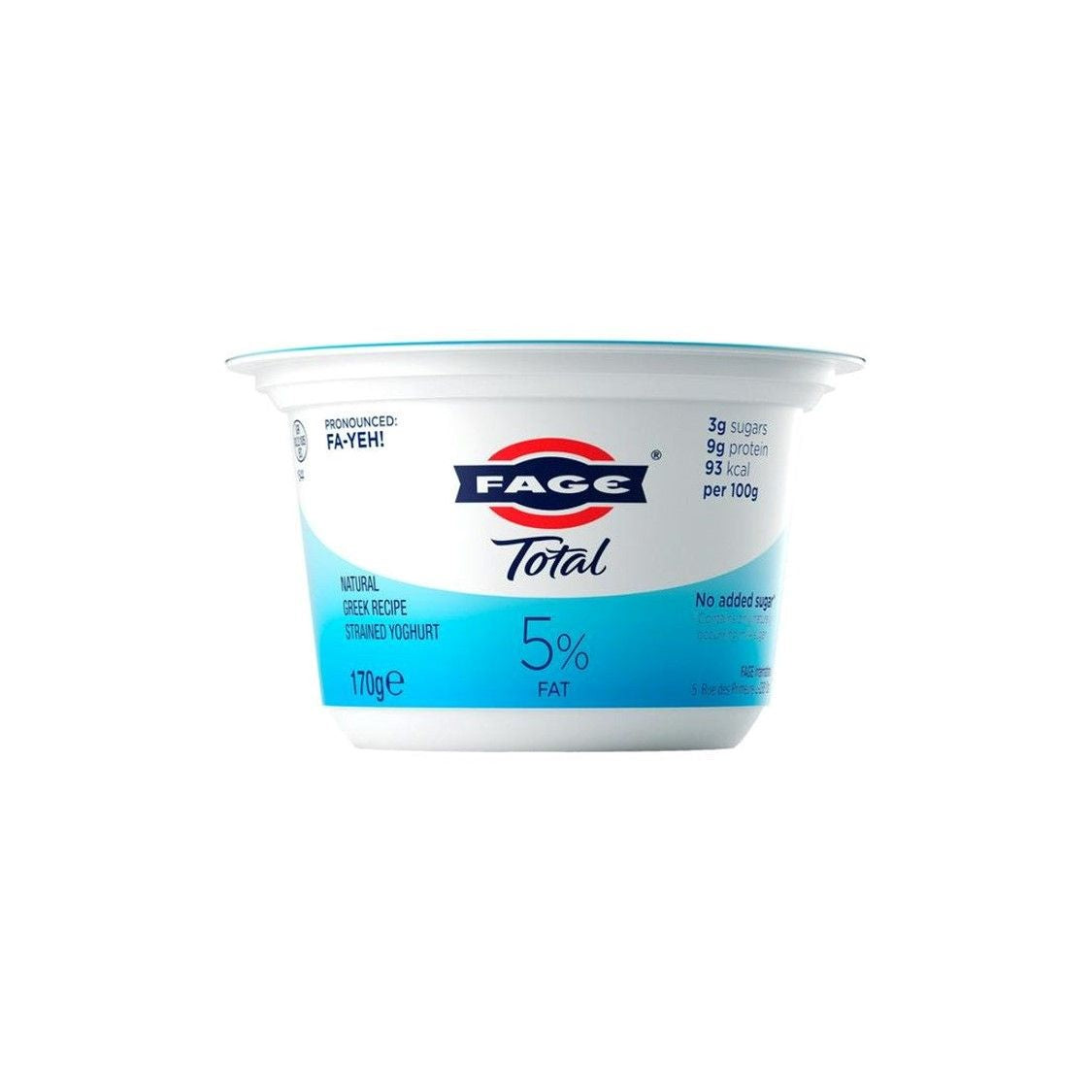 Fage Total Greek Yogurt 5% 150g – MyJam Food