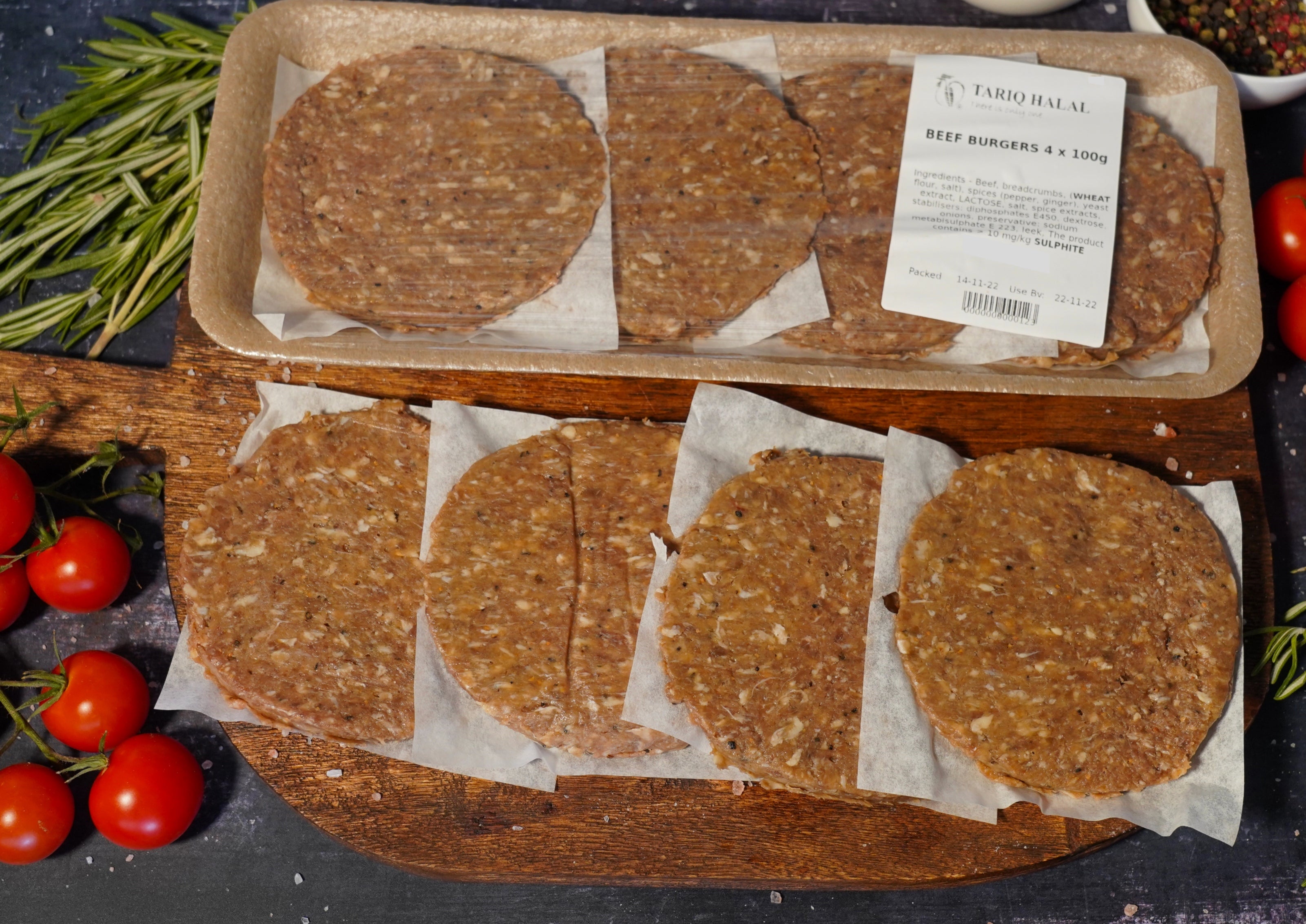 Tariq Halal Beef Burgers 4x100g – MyJam Food