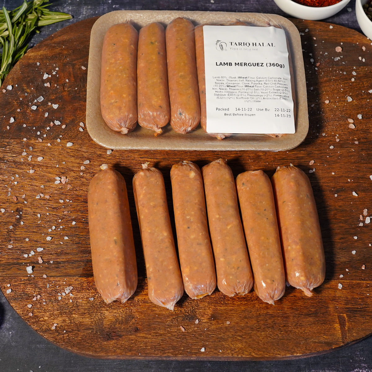 Tariq Halal Lamb Merguez Sausages 360g – MyJam Food