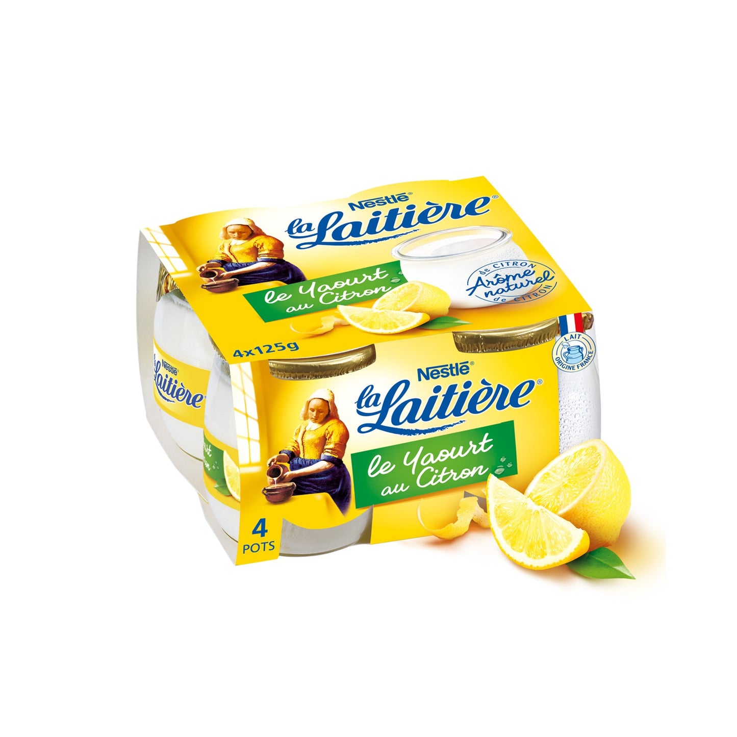 Nestle La Laitiere Citron 4x125g – MyJam Food