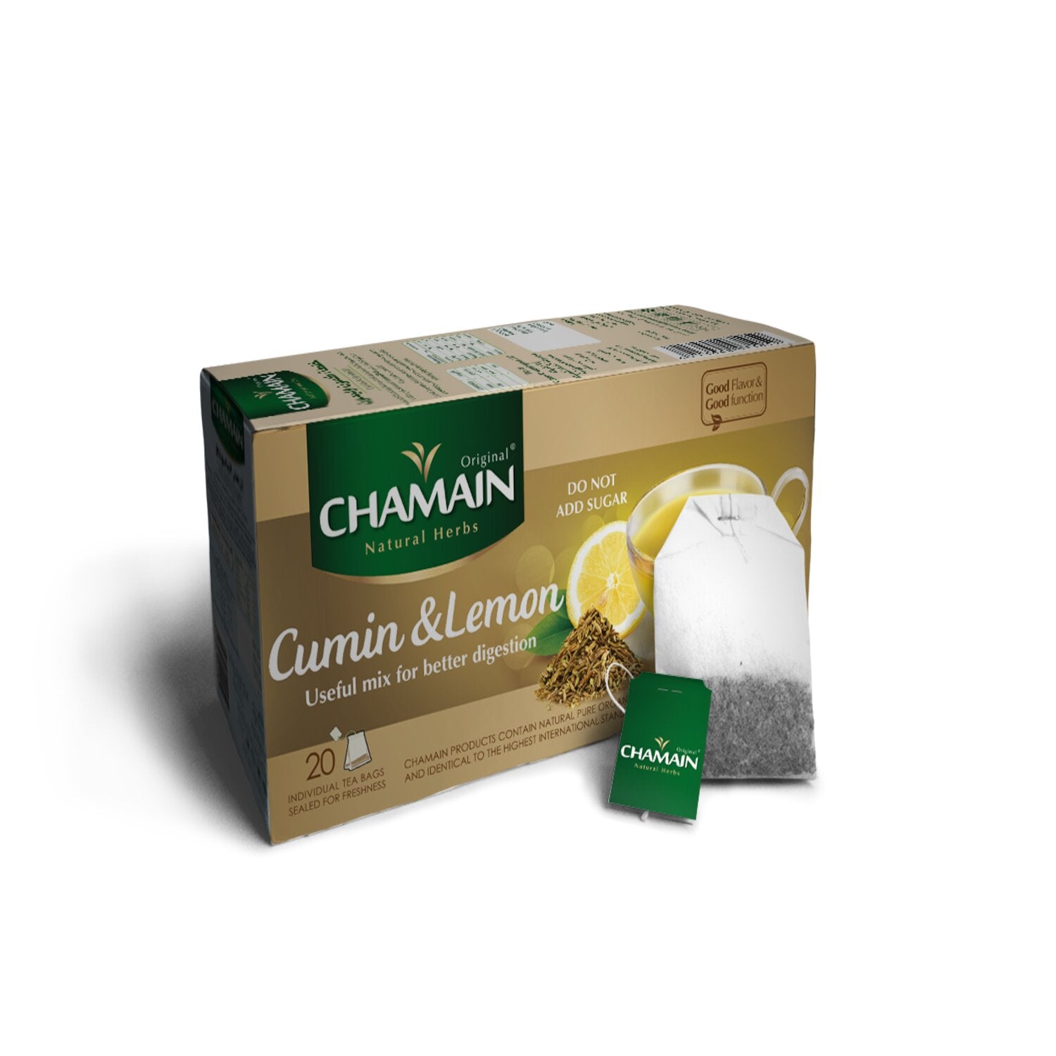 Offer Chamain Cumin & Lemon Tea 20 Bags X 2 packs – MyJam Food