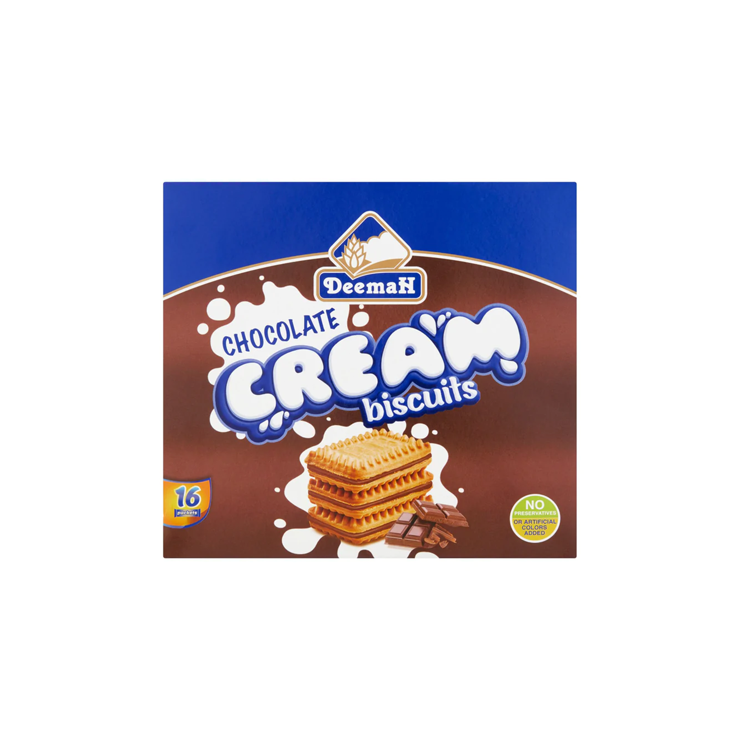 Deemah Chocolate Cream Biscuits 432g – MyJam Food