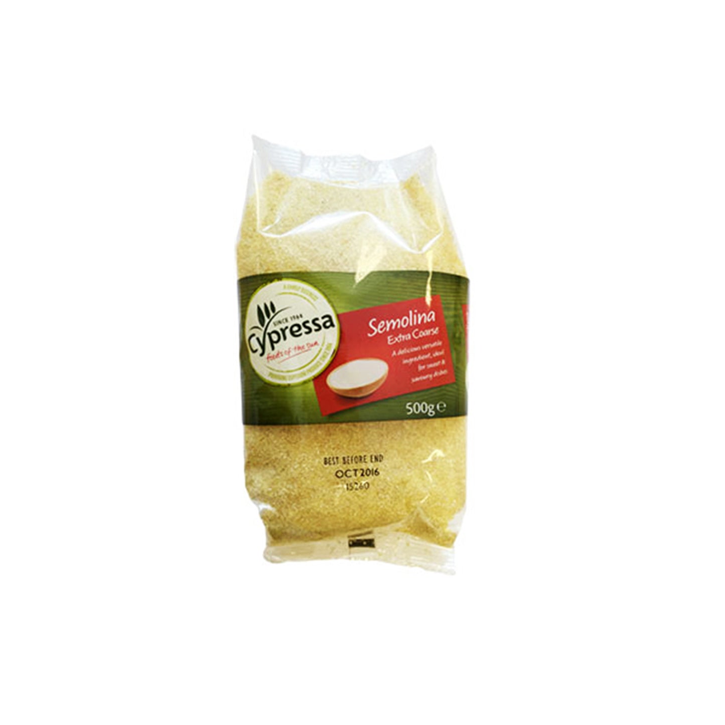 Cypressa Semolina Extra Coarse 1kg – MyJam Food