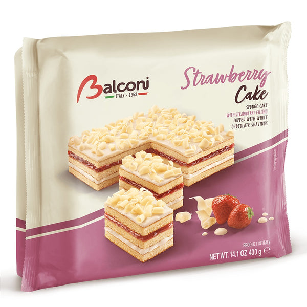 Balconi Strawberry Soft Cake 400g – MyJam Food