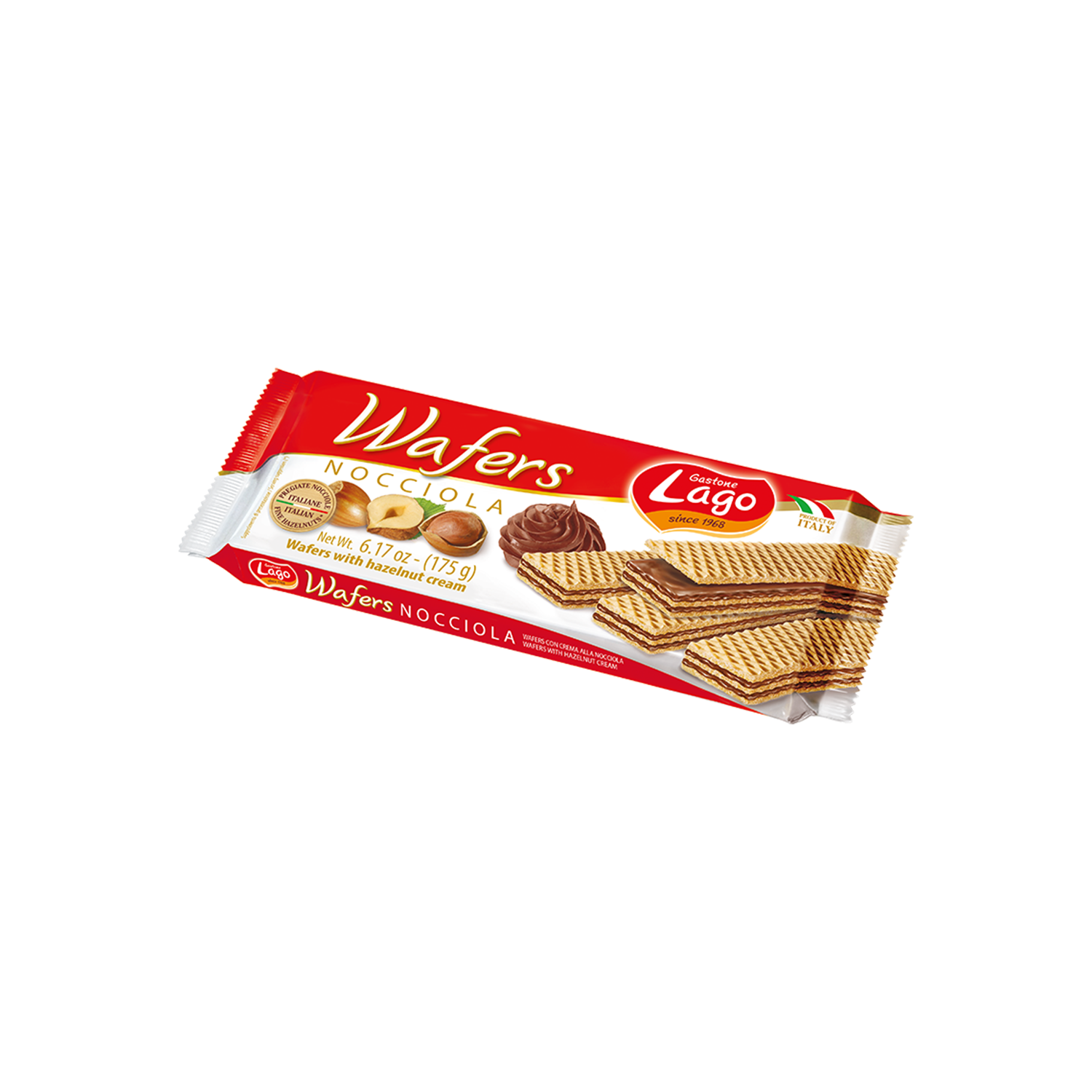 Gastone Lago Nocciola Wafers 175g – MyJam Food