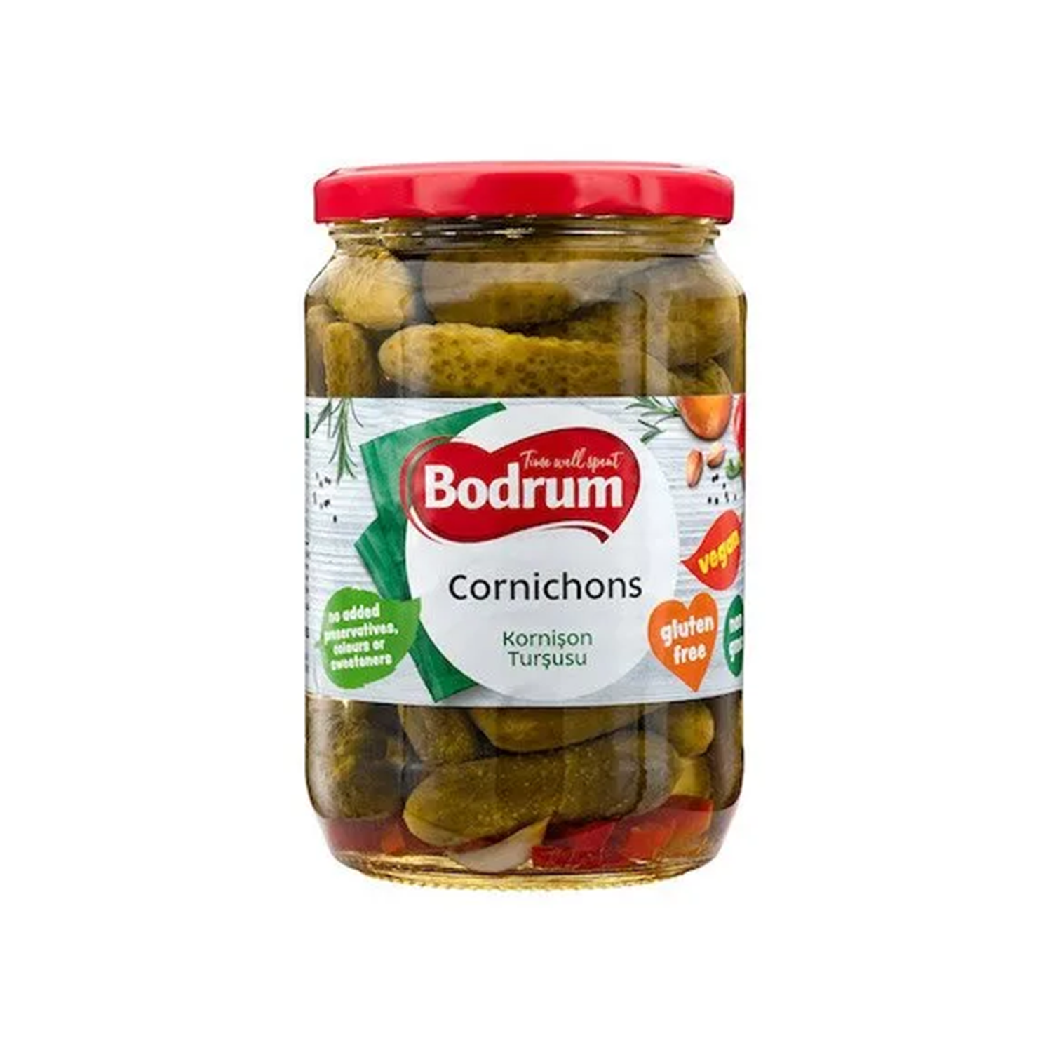 Bodrum Cornichons 680g – MyJam Food