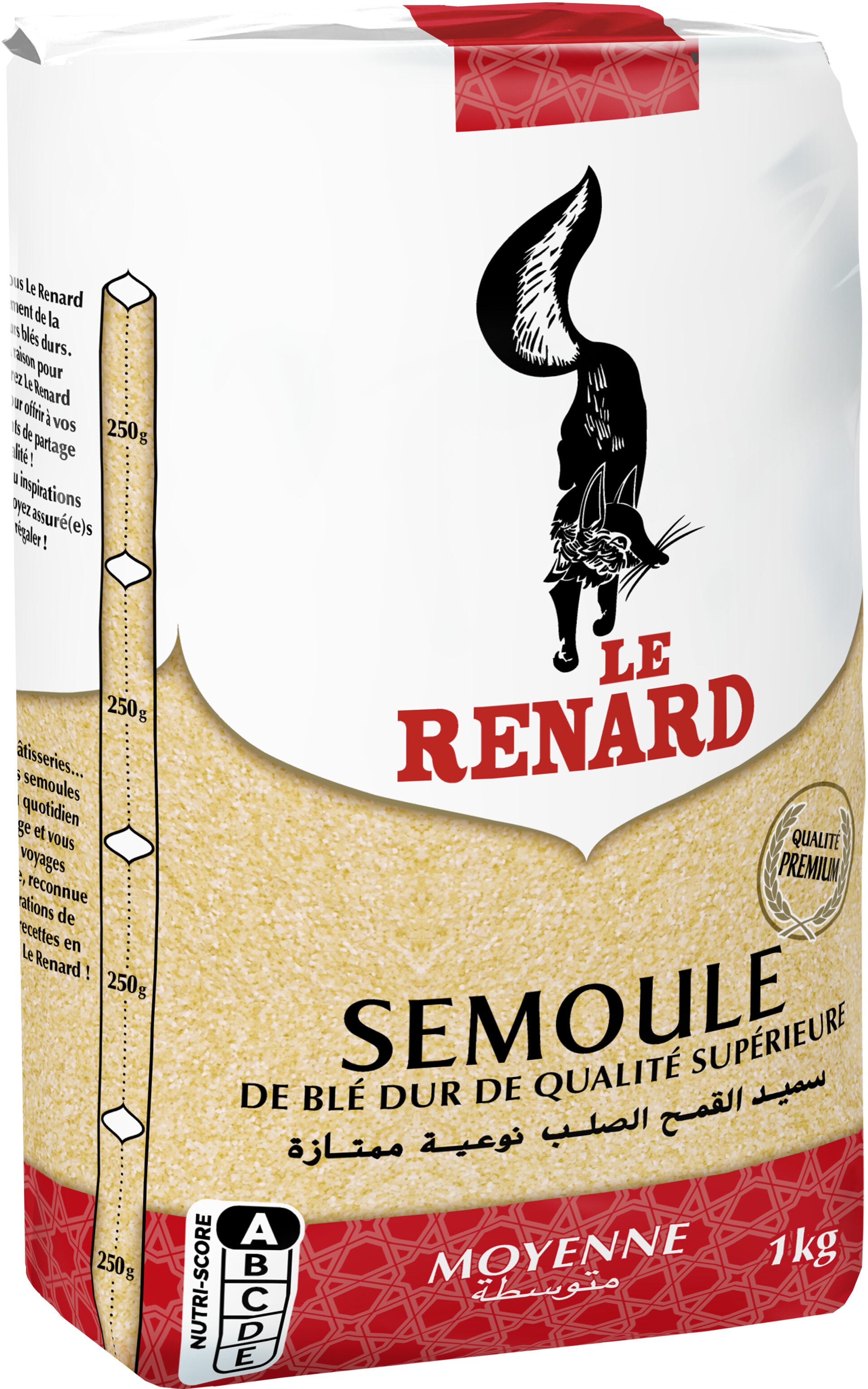 Le Renard Semoule Medium 1KG – MyJam Food