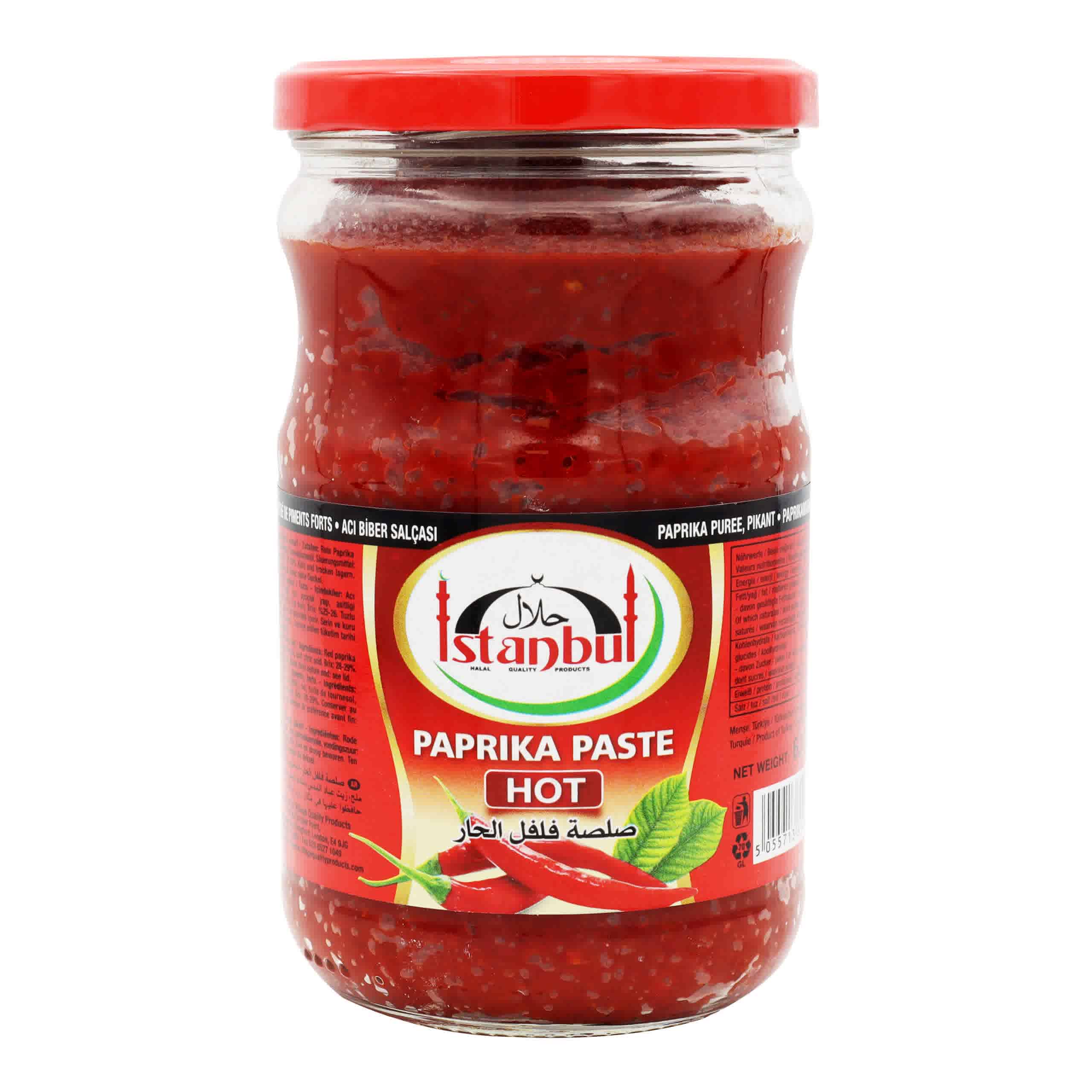 Istanbul Paprika Paste Hot 630G – MyJam Food